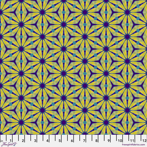 FreeSpirit Fabrics - Kaleidoscope - Pinwheel - Daisy - PWWR064.DAISY ...