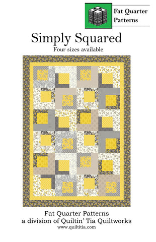 Simply Squared Quilt Pattern - Quiltin' Tia Quiltworks – Sew Trendy MN